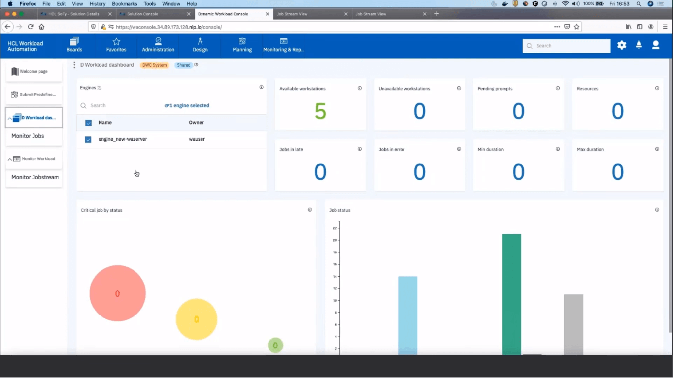 HCL Workload Automation on HCL SoFy - The Operator's Perspective ...